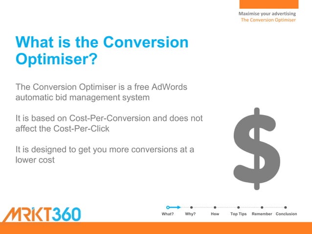 Google Search Conversion Optimizer | PPT
