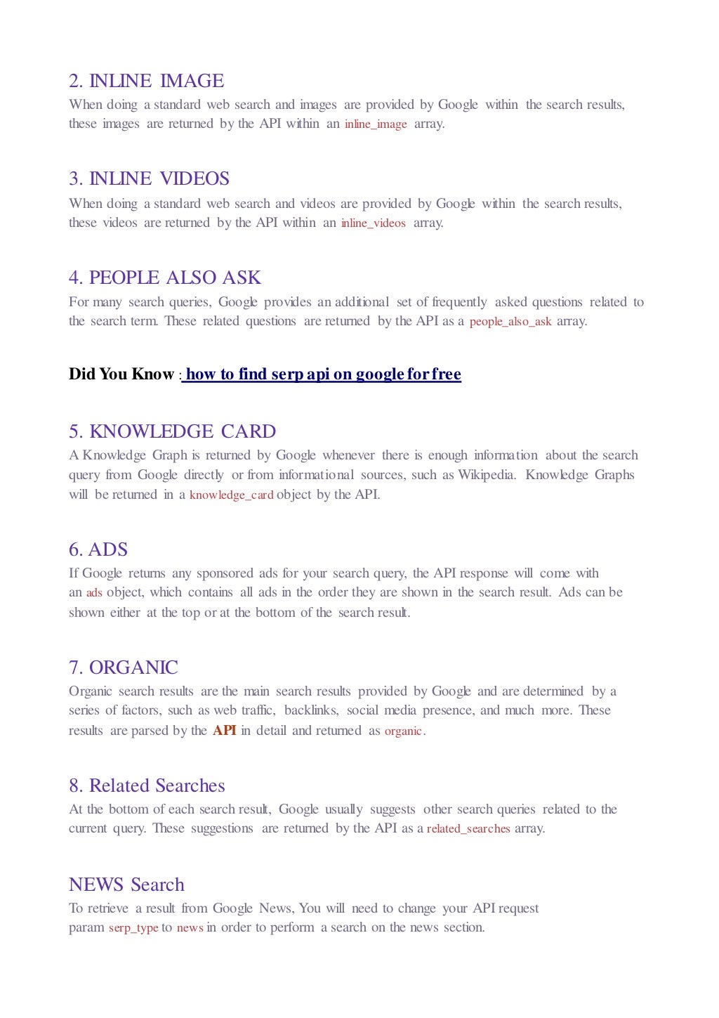 Google Search Engine Scraper API in 2022 | PDF