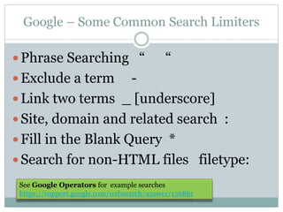 Google searchpresentation2 | PPTX