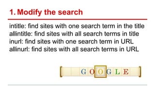 Google search slides | PPT