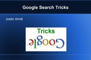 Google Search Tricks | PPT