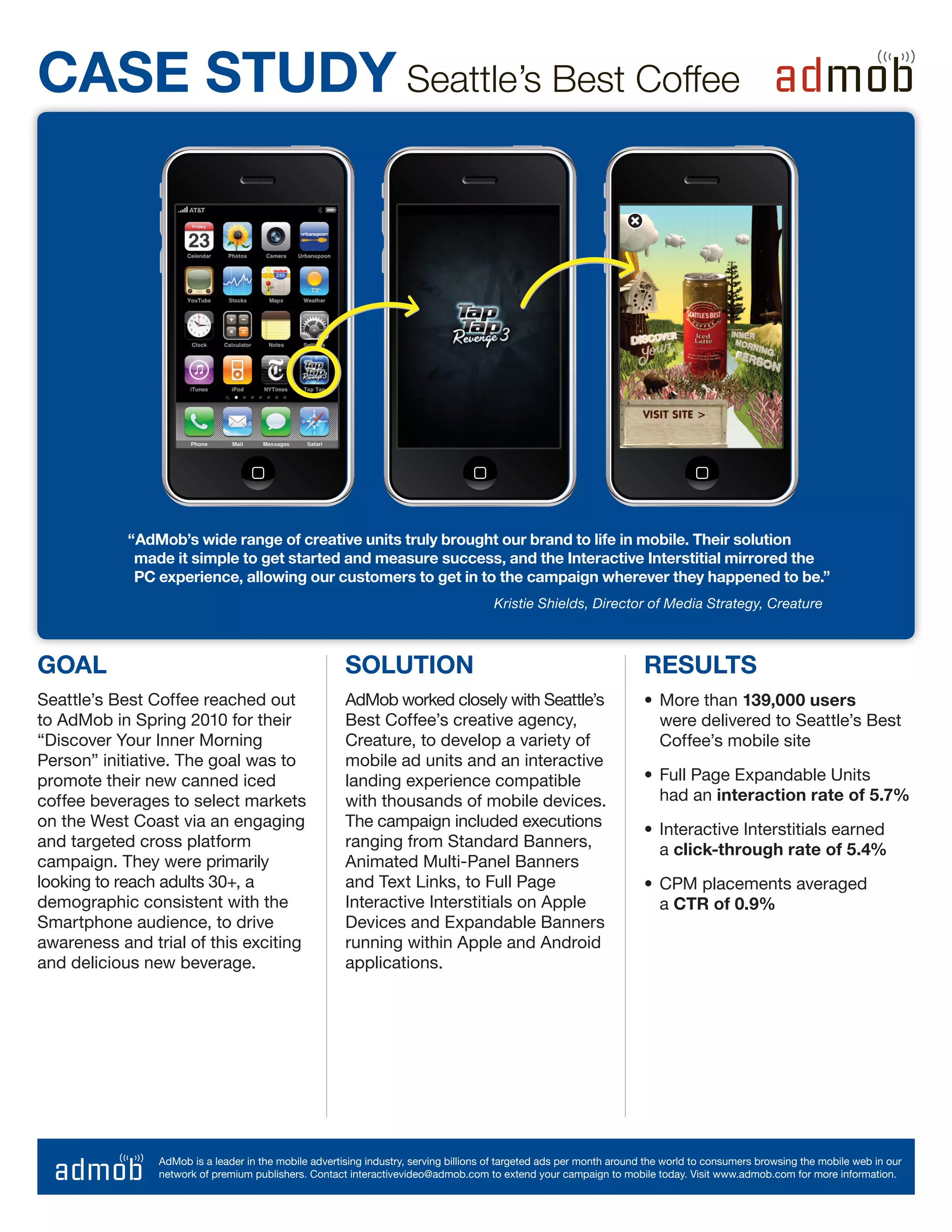 CASE STUDY Seattle’s Best Coffee | PDF