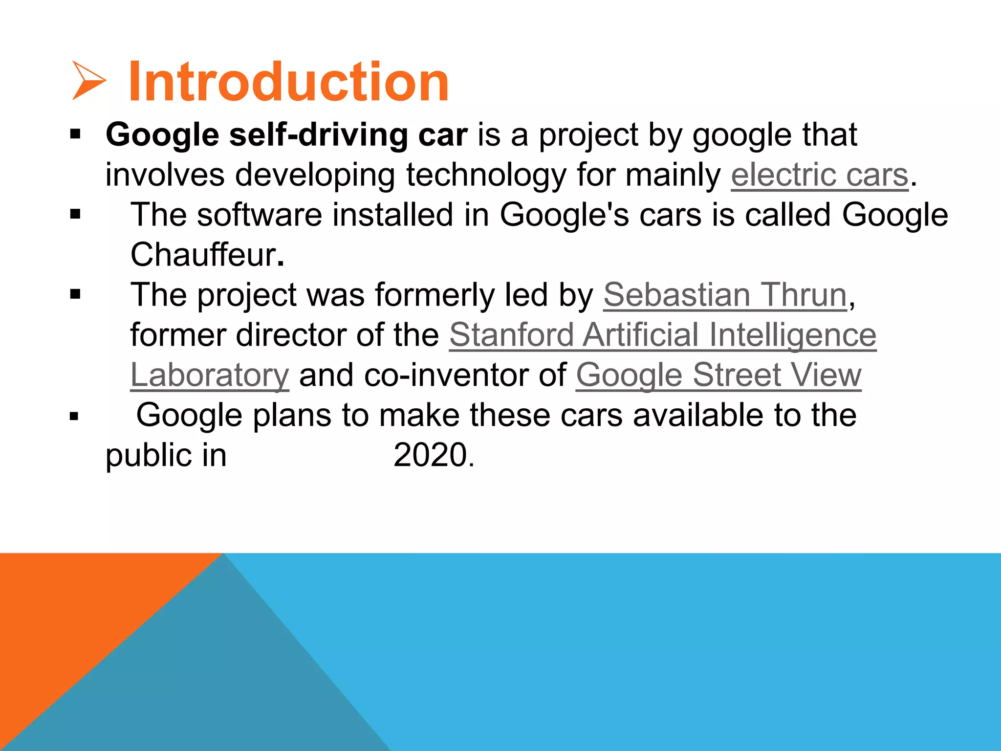 GOOGLE SELF DRIVING CAR.pptx