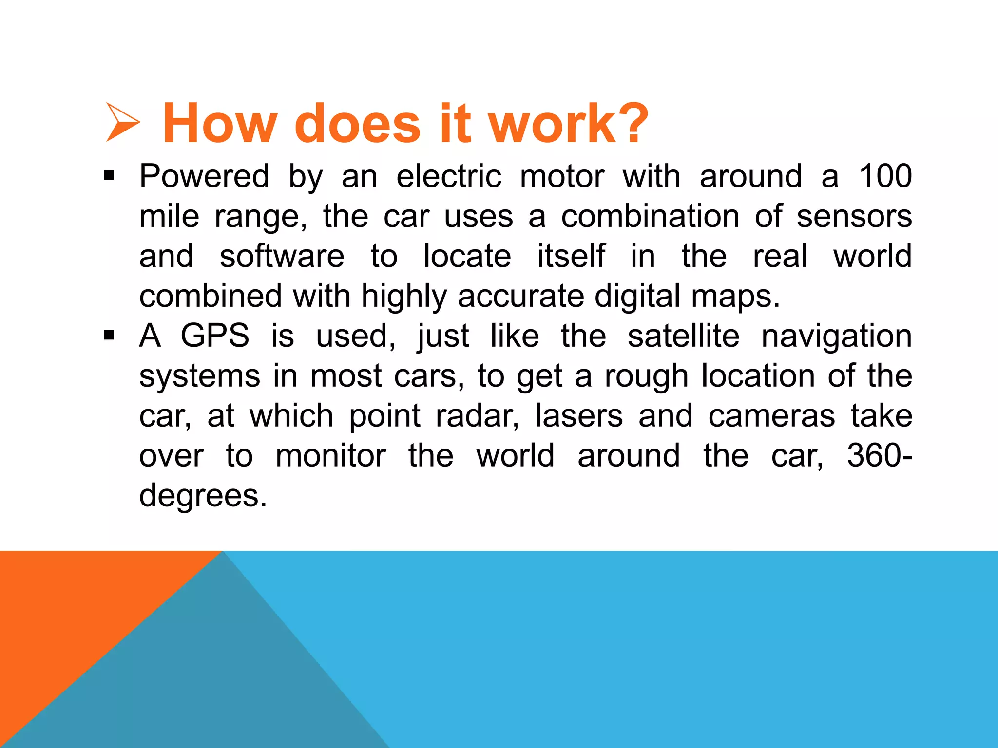 GOOGLE SELF DRIVING CAR.pptx