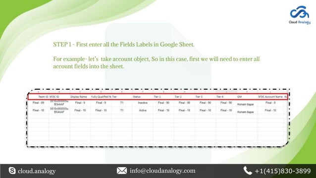 Google Sheet Integration | PPTX | Cloud Computing | Internet