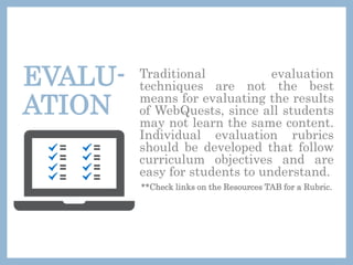 WebQuests + Formula | PPTX