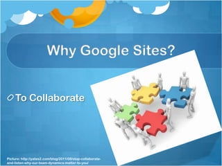 Google sites presentation | PPTX