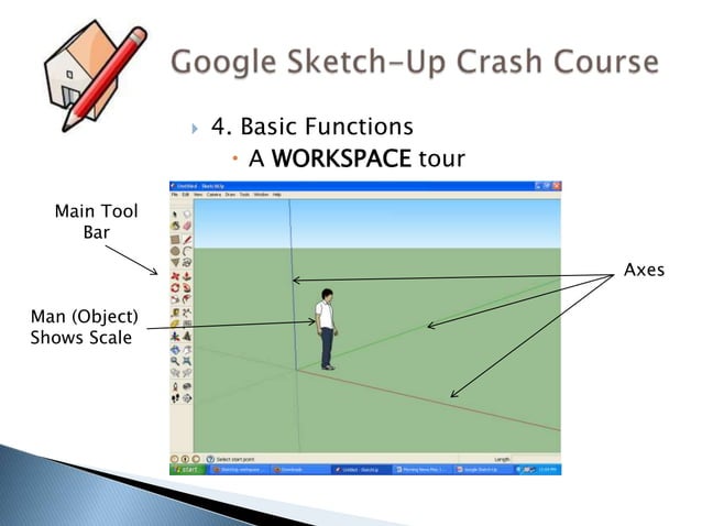 Google SketchUp: A Crash Course | PPTX
