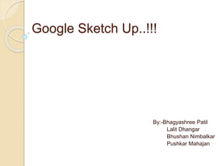 Google sketch up | PPTX