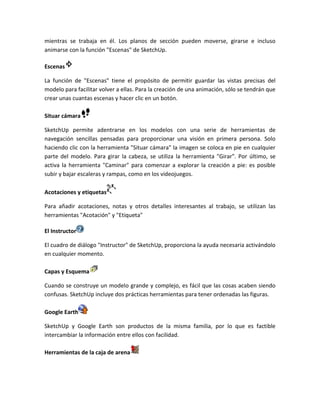 Google sketchup manual general | DOCX