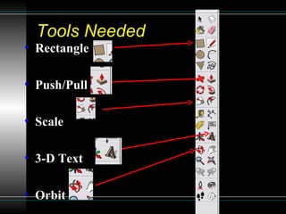 Google sketch up tutorial | PPT