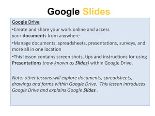 Google SLIDES.ppt