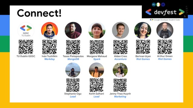 TU Dublin GDSC DevFest 2023 presentation | PPT