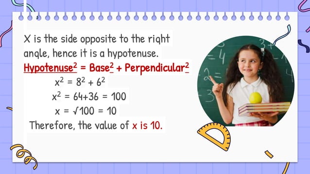 Trignometry with Pythagoras theorem with example | PPTX | Physics | Science