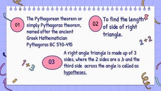 Trignometry with Pythagoras theorem with example | PPTX