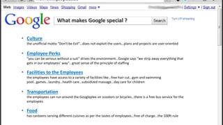 Google's management style | PPTX