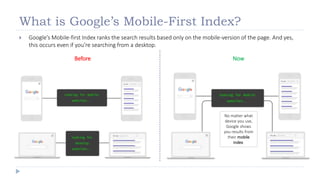 Google's Mobile First Index | PPTX