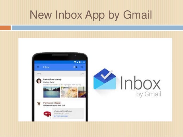 Google’s new app inbox