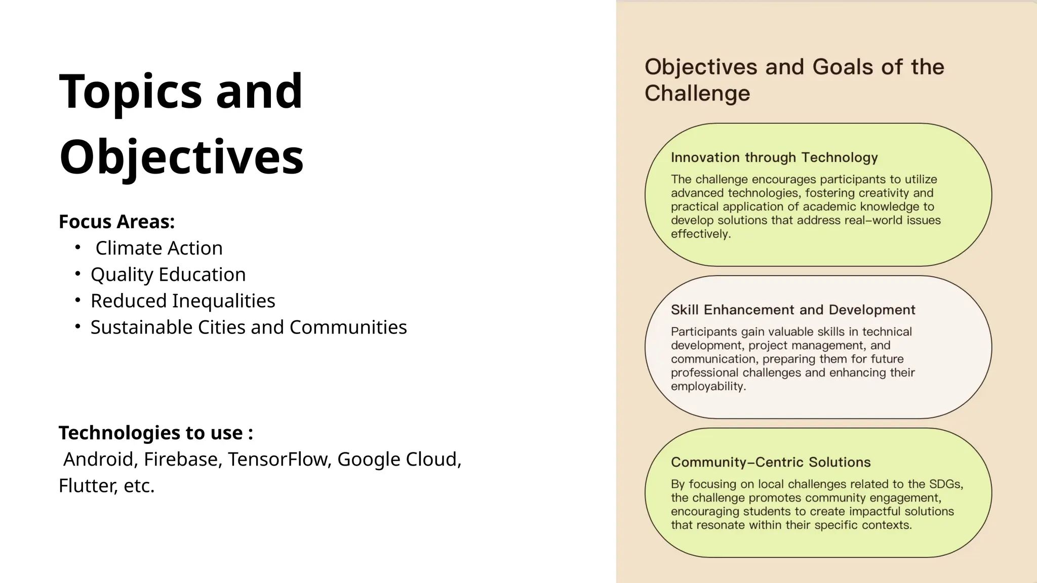 GDG Challenge Presentation for SNUC Event | PPTX