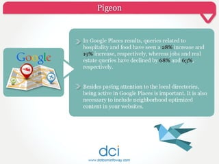 Google's Pigeon Update and other Algorithm Changes | PPT