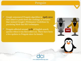 Google's Pigeon Update and other Algorithm Changes | PPT