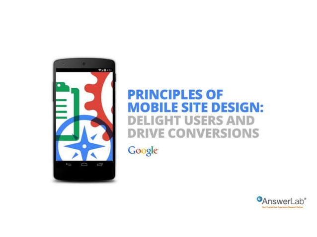 Google's Principle's of Mobile Website Design | PPT