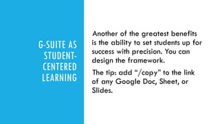 G-Suite for Education - Methods and Modes | PDF