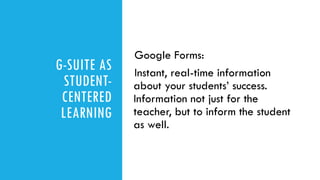 G-Suite for Education - Methods and Modes | PDF