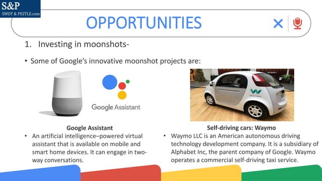 How to do Google's SWOT Analysis? Strengths, Weaknesses, Opportunities ...
