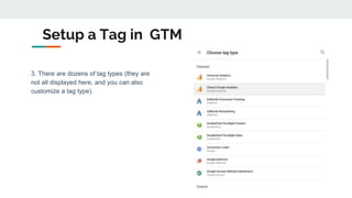 Google Tag Manager (GTM) | PPTX