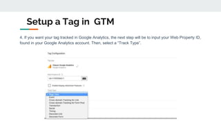 Google Tag Manager (GTM) | PPTX