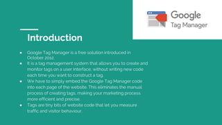 Google Tag Manager (GTM) | PPTX