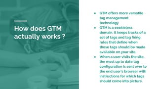 Google Tag Manager (GTM) | PPTX