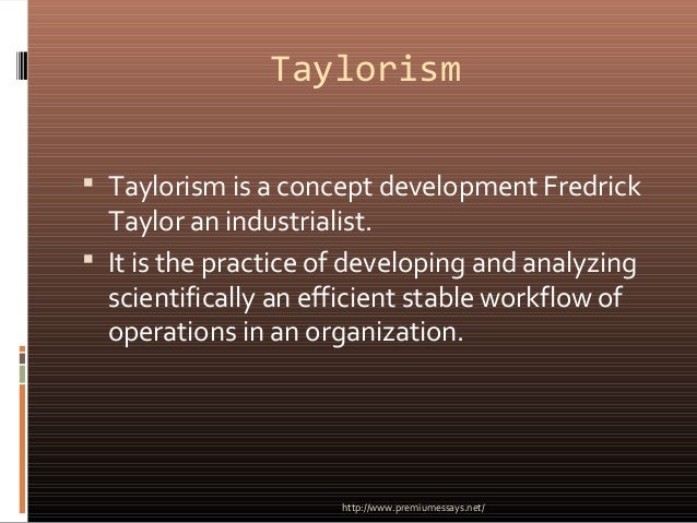 Google taylorism concept