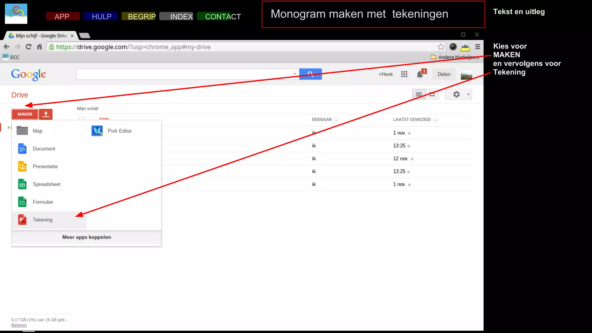 Google tekeningen zelf een monogram maken | PDF
