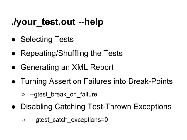 An introduction to Google test framework | PDF