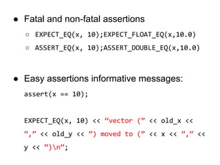An introduction to Google test framework | PDF