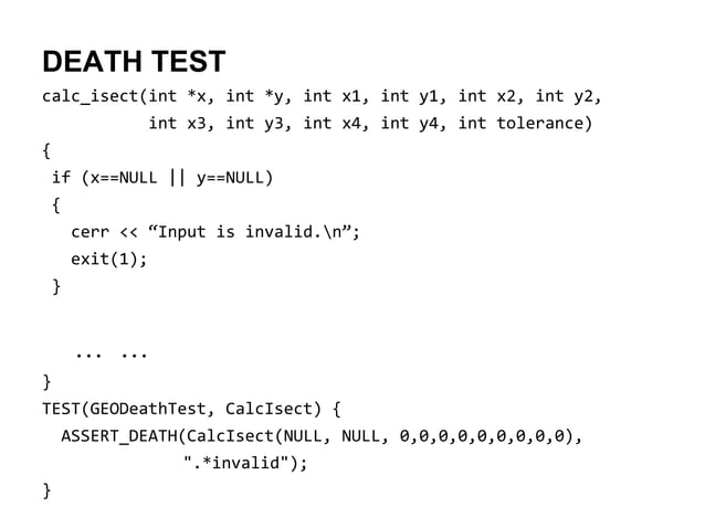 An introduction to Google test framework | PDF