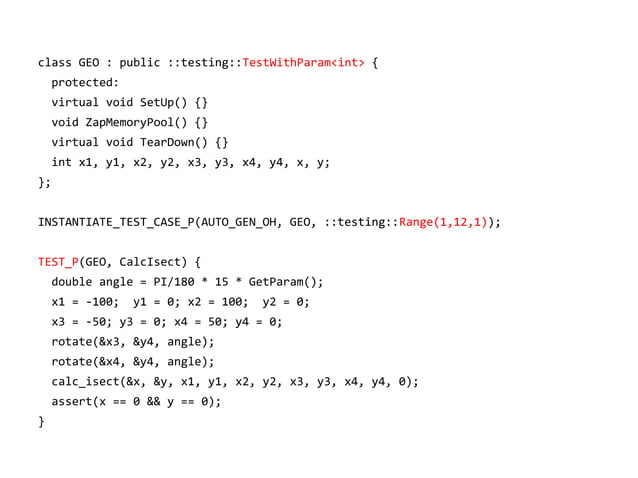 An introduction to Google test framework