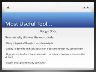 Google tools for educators | PPT