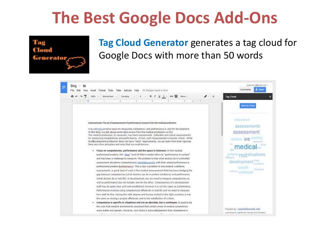 Google Docs In The Classroom