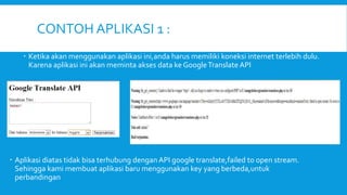 Google Translate API | PPTX