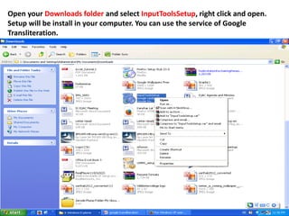 Google transliteration | PPT