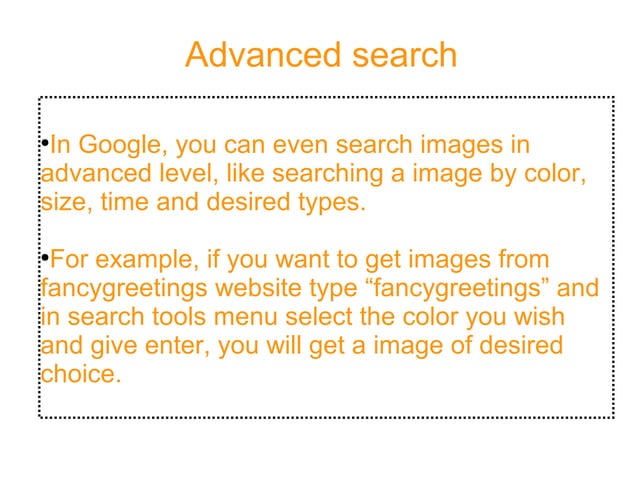 How to use Google Search Engine? | PPT