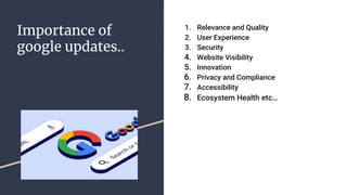 : Navigating the Evolution of Search and Services" | PPT