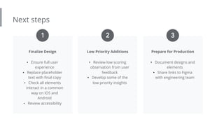 UX Design Project | PDF