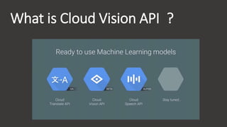 Google Vision Api | PPT