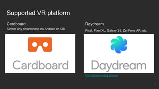 Google VR SDK 101 | PPT | Free Download