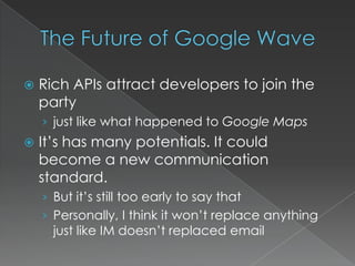Are you ready for Google Wave? | PPT