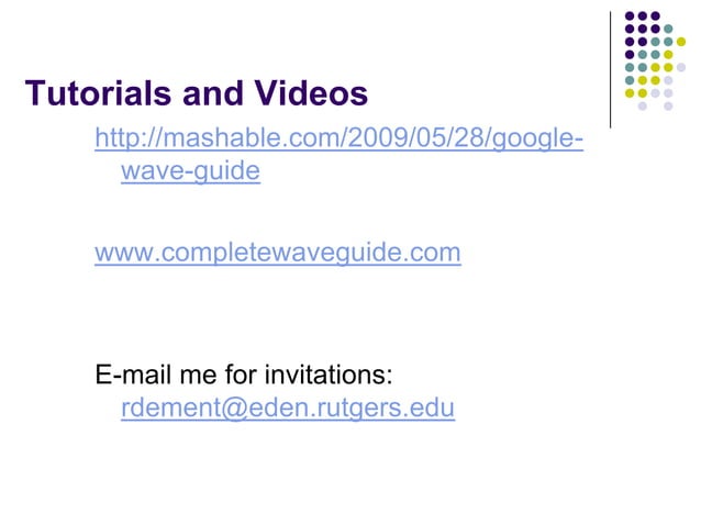 Google Wave | PPTX